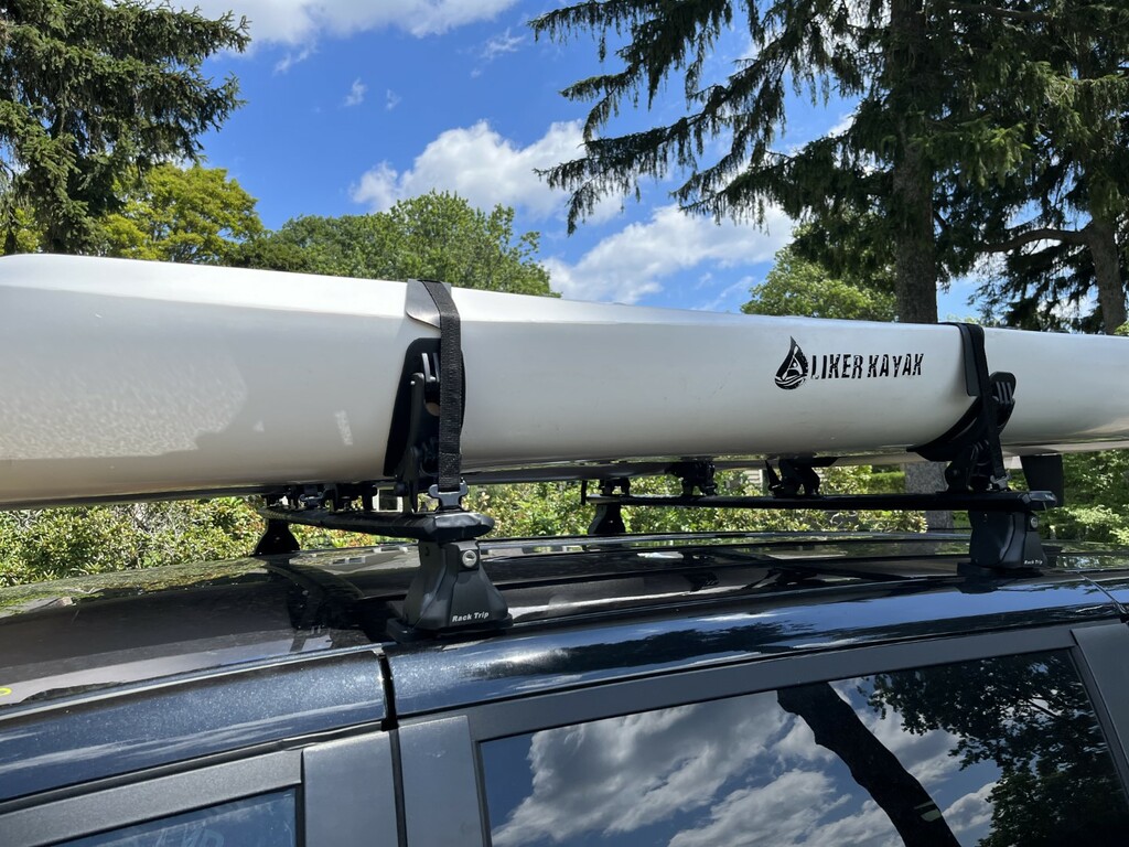 Side Loading Canoe Kayak Saddle Carrier - racktrip.com