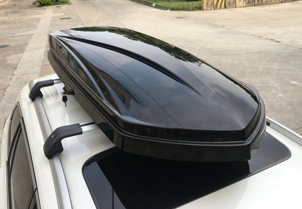 Premium Low Profile Long Car Roof Carrier Cargo Box - 510 Liters/18 C.F ...