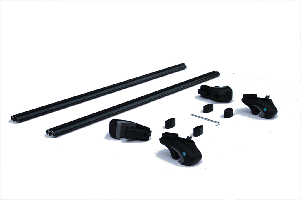Universal Car Top Crossbars for Vehicle With Raised Rails [Stick Out ...