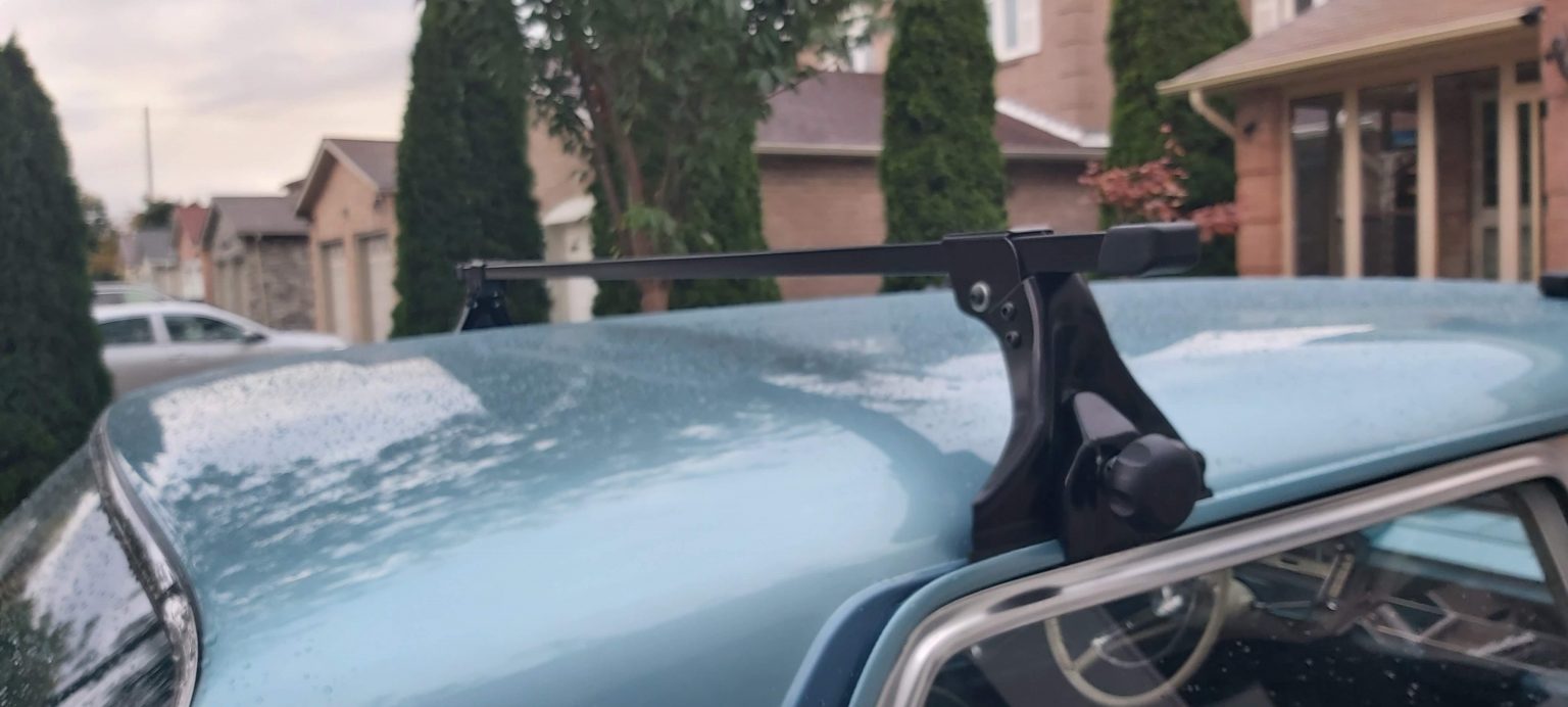 Universal Roof Rain Gutter Rack For Vehicle With Side L Rain Gutter ...