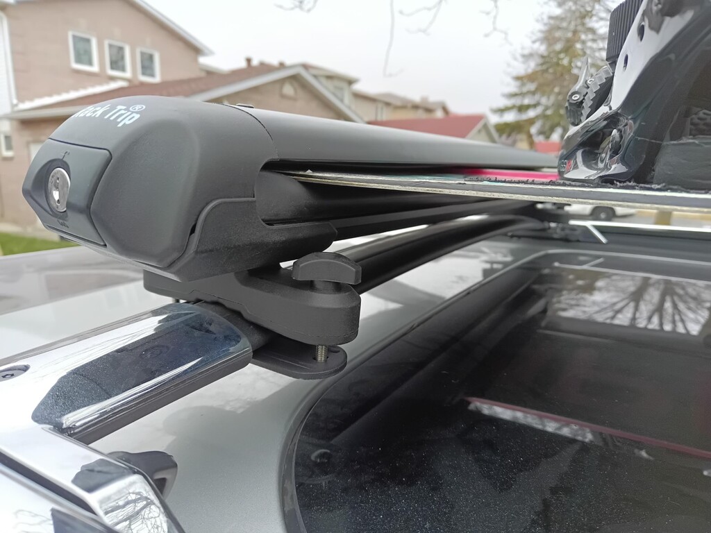 Premium Large Car Top Ski Rack Snowboard Rack Carrier